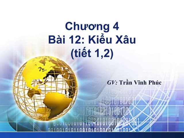 Bài tập xâu cơ bản-nâng cao | PDF