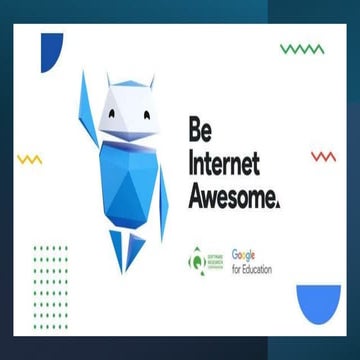 Be Internet Awesome 2 (Be Internet Alert) | PPTX