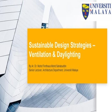 Sustainable Design Strategies Lecture (10.4.23).pdf | Indoor ...