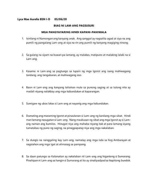 Ilocos Norte Heroes | PDF