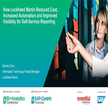 How Lockheed Martin Reduced Cost, Increased Automation and Improved ...