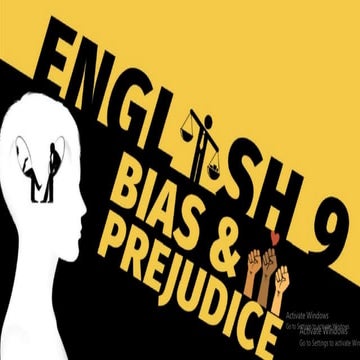 Understanding Bias and Prejudice: Identifying Fairness and ...