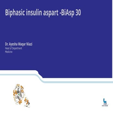 BiAsp30 and studies BiAsp30 and studies full | PPTX