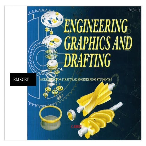 BIBIN'S WORK BOOK FOR ENGINEERING GRAPHICS | PDF