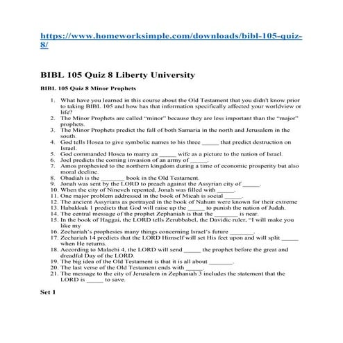 BIBL 105 Quiz 8 Liberty University Homeworksimple.com.docx