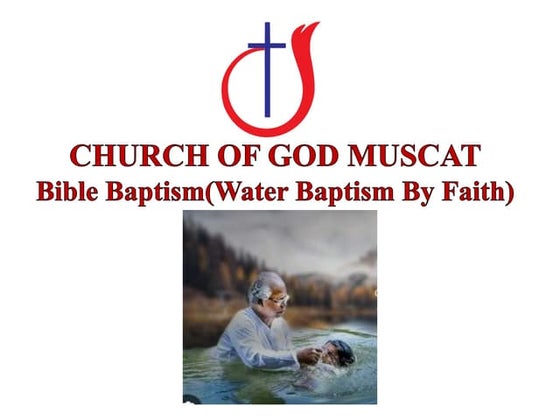 Baptism is not always Baptism.ppt