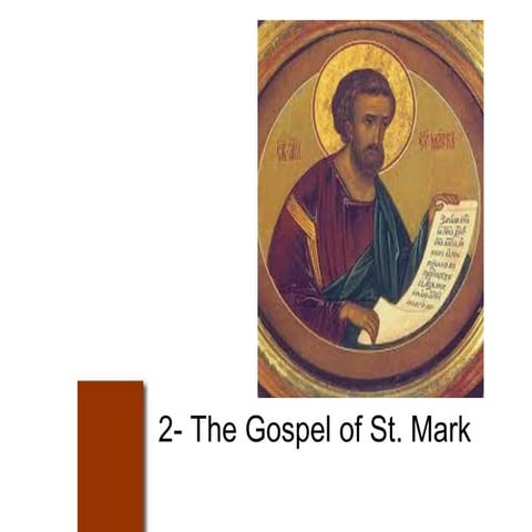Bible course -st mark | PPTX