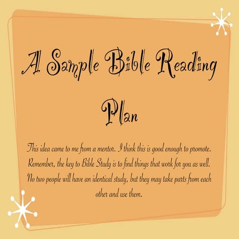 Bible reading guide | PPT