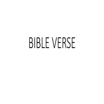 BIBLE VERSE.pptx