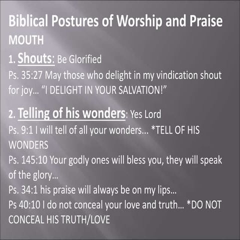 Biblical Postures of Praise and Worship1.ppt