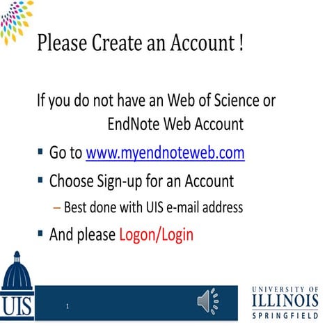 Bibliographic Management Applications -- EndNote, EndNote Web, and ...