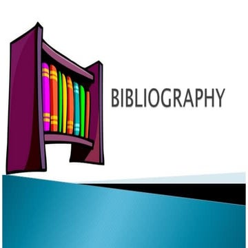BIBLIOGRAPHY for Research Methodology for Master | PPTX