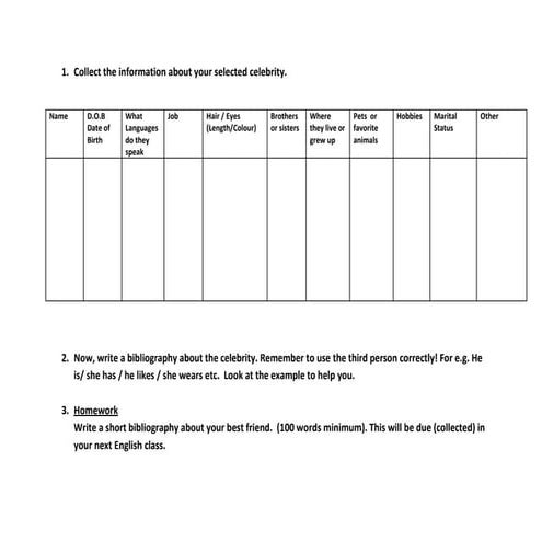 Bibliography charts | PPT