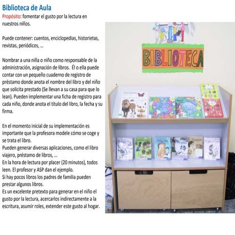 Biblioteca de aula | PPT