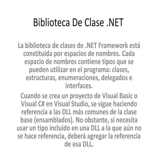 Presentacion de Visual Basic | PPTX