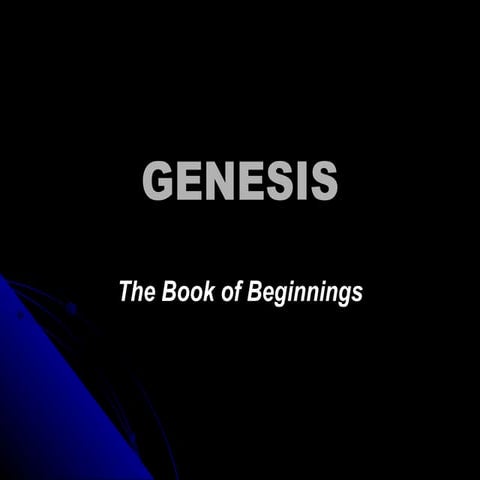 B I B S T U D Lesson 08 Genesis | PPT