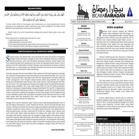 Bicara ramadan bil.3 | PPT