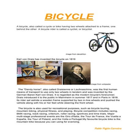 Bicycle | PDF