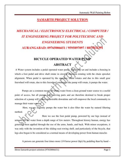 Water resource engineering project list | PDF