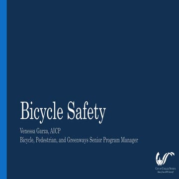 Bicycle Safety | PPT