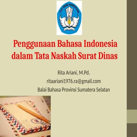 BI dalam Surat Dinas-RA MATERI SOSIALIASI.pptx