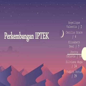 Perkembangan IPTEK Bidang kesehatan dan sosial dan budaya - PKN kelas 12 | PPTX