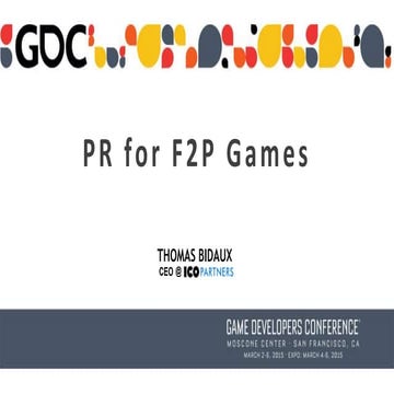 PR for F2P Games | PPT