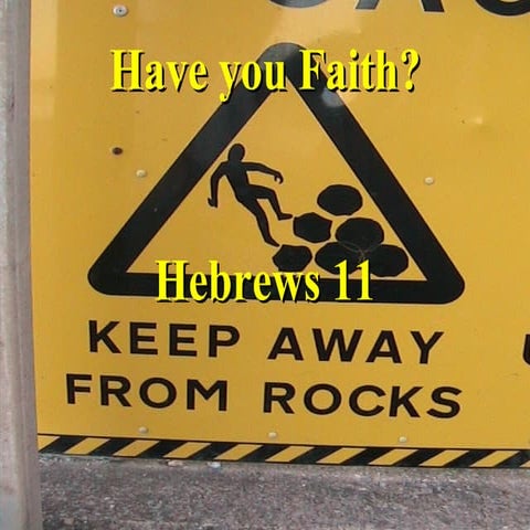 Having Faith | PPT