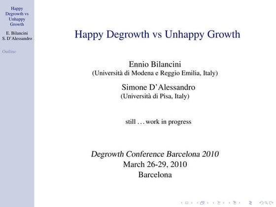 Introduction to Degrowth | PDF
