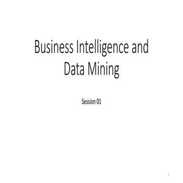 Business Intelligence (May – 2019) [Choice Based | Question Paper] | PDF