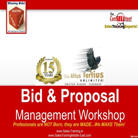 Bid Proposal Management | PPT