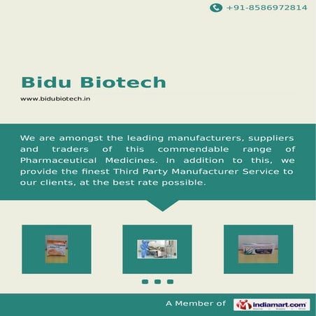 Bidu biotech | PDF