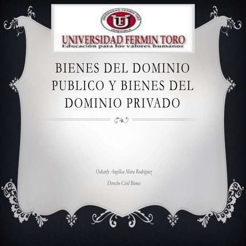Cuadro comparativo sobre los bienes del dominio público y bienes del ...