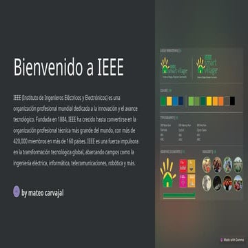 normas para mayor conocimiento de la IEEE | PPTX