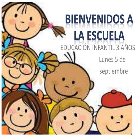 "Bienvenidos a la escuela". | PPTX