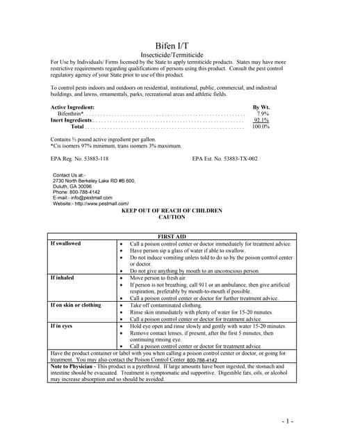 Vikane Label SDS and Fact Sheet.pdf