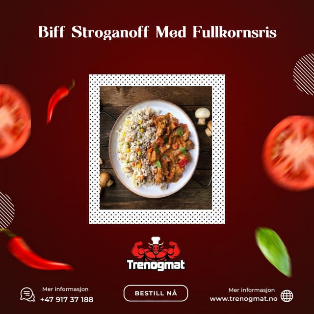 Biff Stroganoff Med Fullkornsris - TrenogMat | PDF