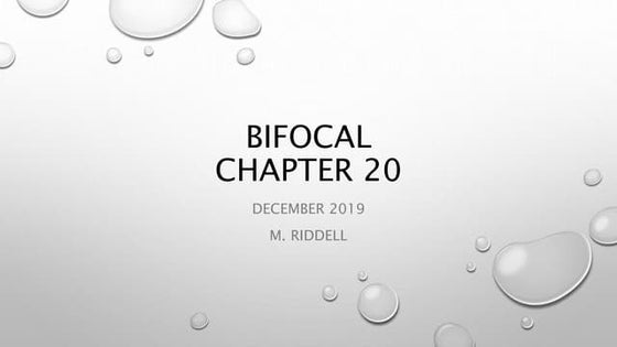 Bifocal Chapter 15 | PPTX