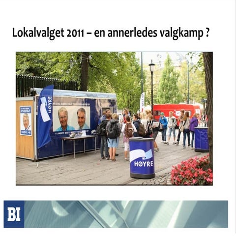 Politiske partier og valg nb | PPT