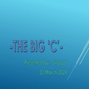 big-C.pdf power for colon and lung cancer presentation | PDF