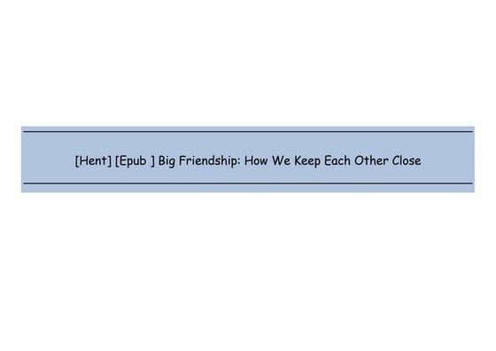 Friendship revised.ppt