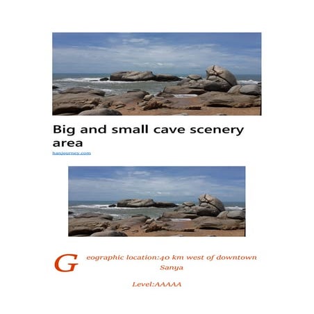 Big and small cave scenery area | PDF