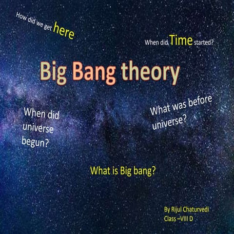 Big Bang Theory | PPTX
