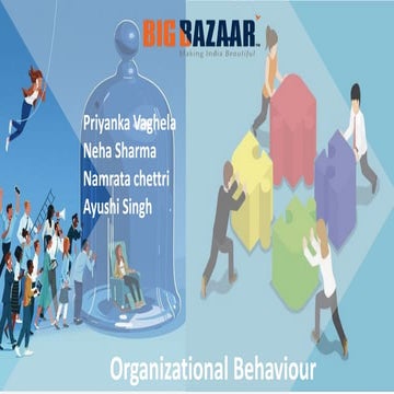 Big bazaar Organisation Structure | PPTX