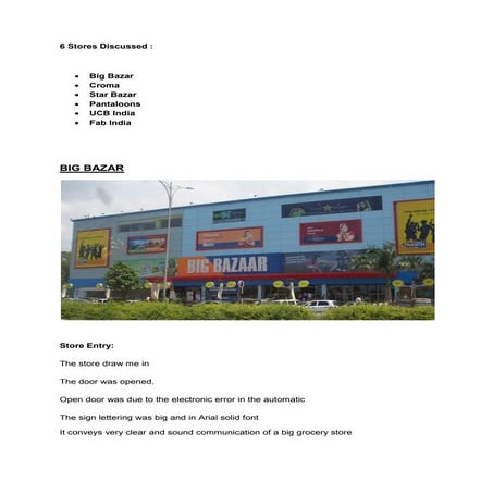 Big bazar pdf | PDF