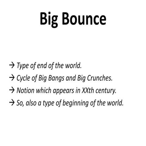 Big bounce | PPTX