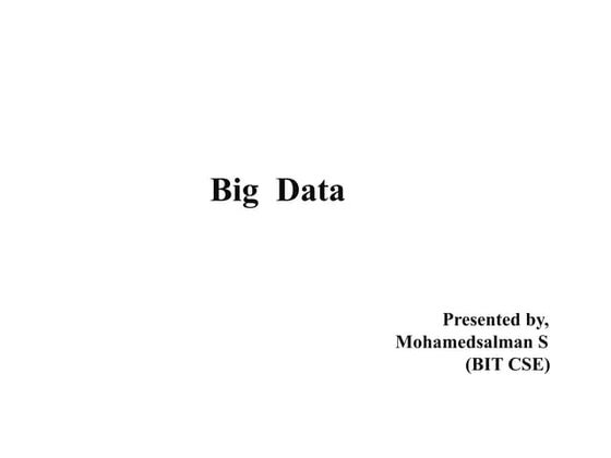 Memory Management in BigData: A Perpective View | PDF