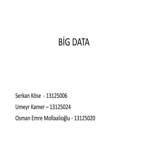 Big data | PPT