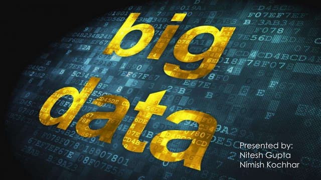 UNIT 1 -BIG DATA ANALYTICS Full.pdf | Databases | Computer Software and Applications