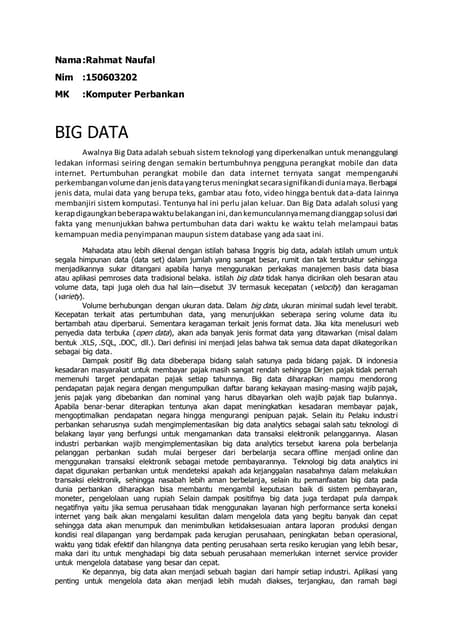 Consumer behaviour and big data | PPT